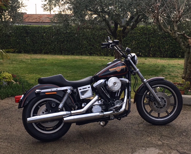 GalluzHead...... Be a Man ride a Pan : H-D Dyna FXDS Low Rider ...