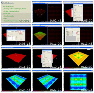 SAP2000- Modeling , Analysis and Design of Slabs ~ مدونة المهندس