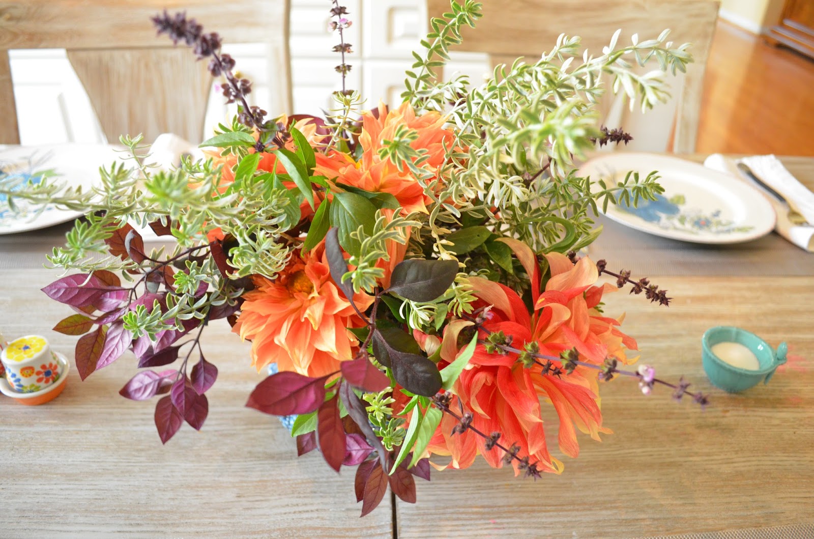 Entertaining From an Ethnic Indian Kitchen: Weekend table