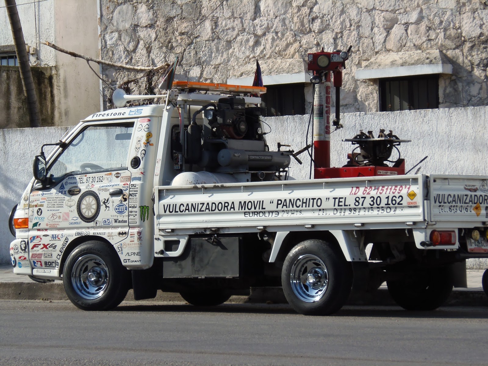 Vulcanizadora Panchito: llantera Movil