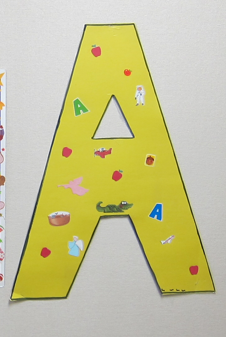 Mrs. Karen's Preschool Ideas: The Letter "A" and All About Me