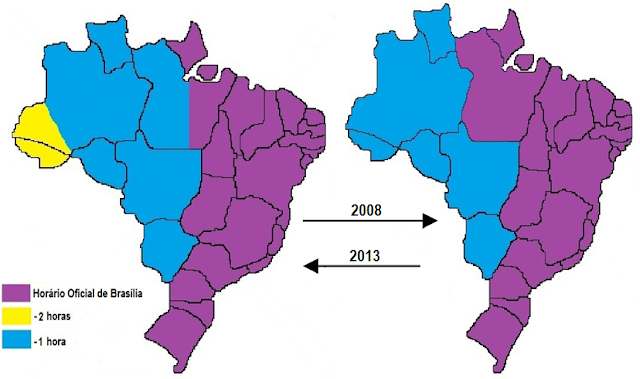 Geografando Por Completo: Fusos Horários