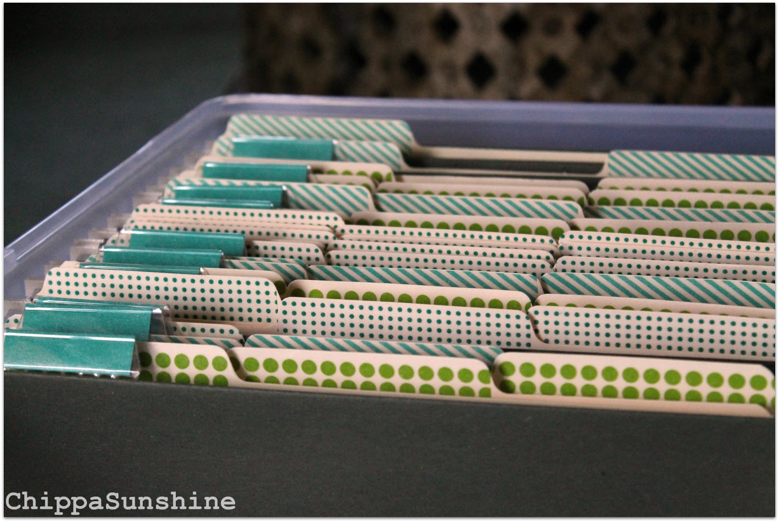 Organize It: Filing System | ChippaSunshine