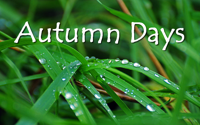 Autumn Days | GodSongs.net