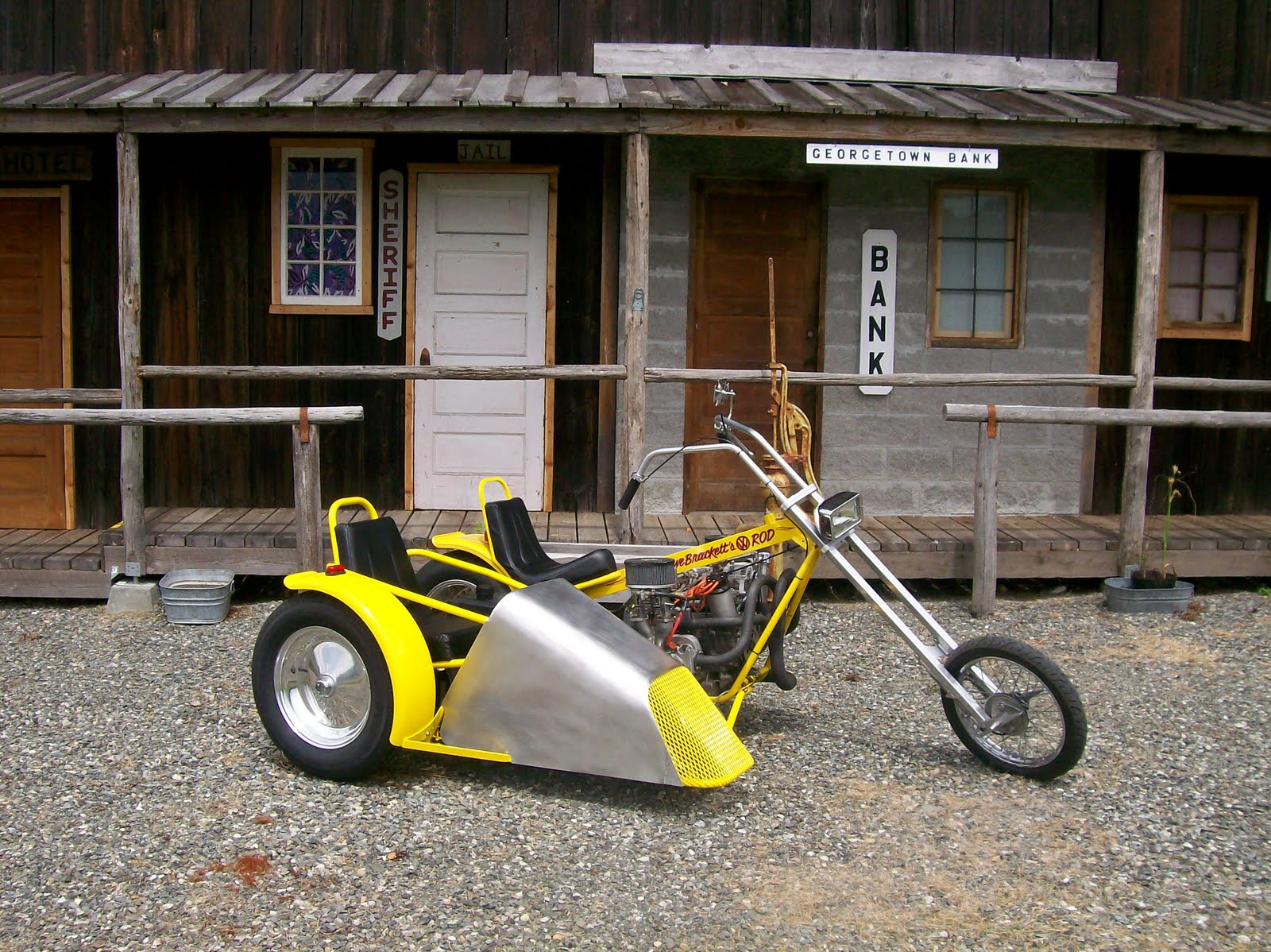 AEE Choppers: Dave's new sidehack!