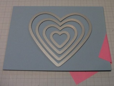 Julia's Cards: Inverted Frame Card tutorial