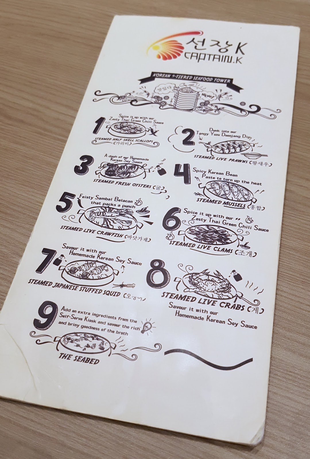 *Flo-Lim*: CAPTAIN K SEAFOOD TOWER