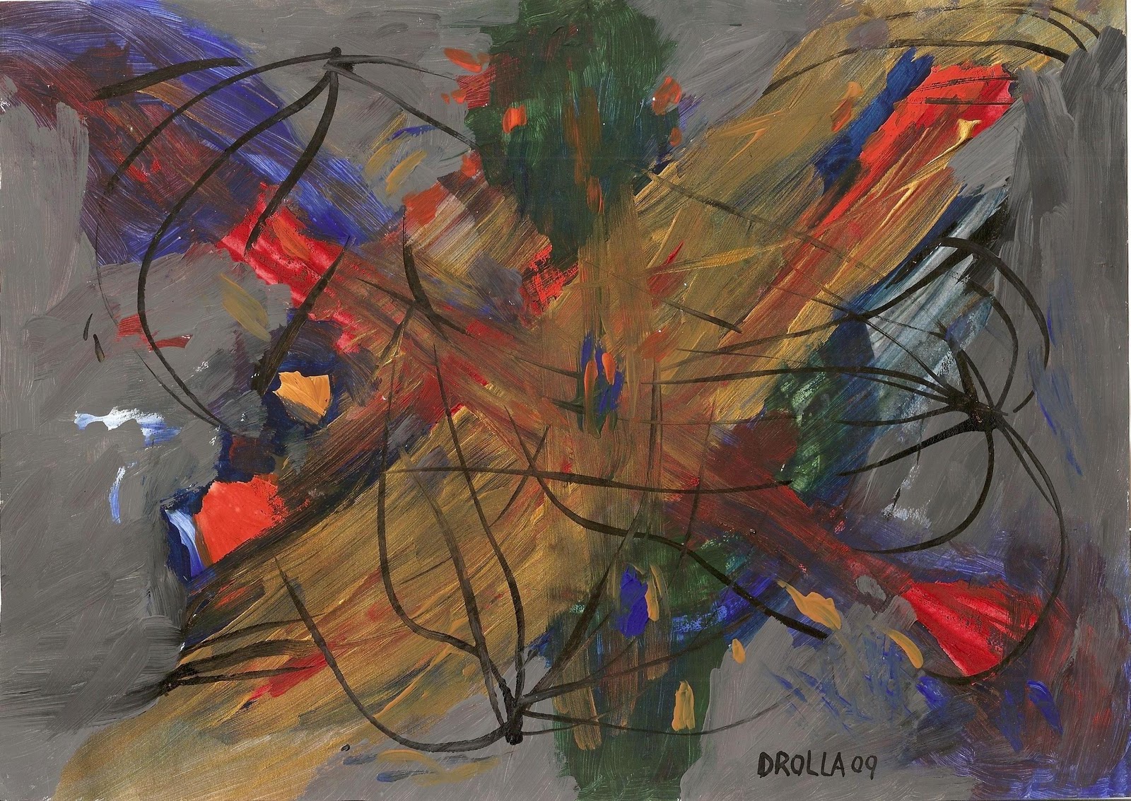 arte abstracto abstract art Daniel Rolla: Expresiones abstractas