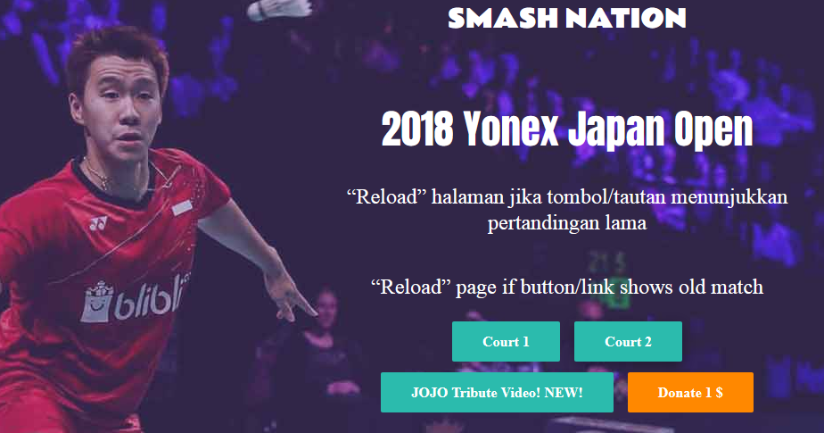 BAGAIMANA?: Bagaimana cara untuk live streaming tournament BWF Badminton?