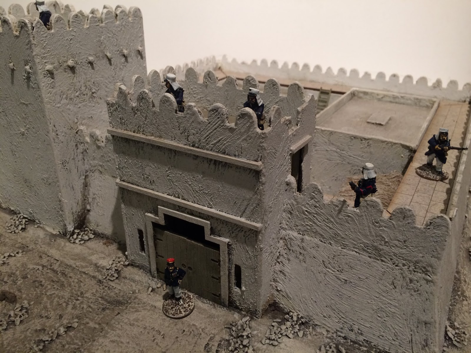 Empires At War Blog: 28mm Arab fort kit.