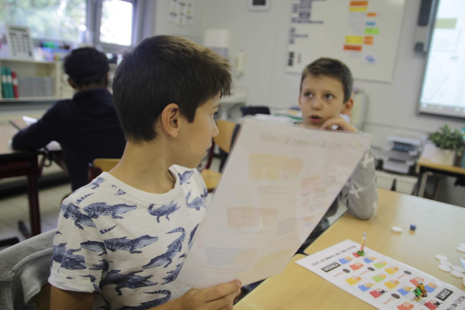 Klas6sintmichiel: Présentez-vous à vos camarades de classe!