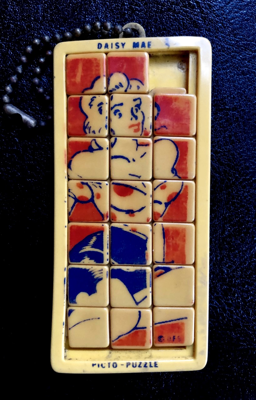 and everything else too: Daisy Mae Costume & Picto-Puzzle Keychain