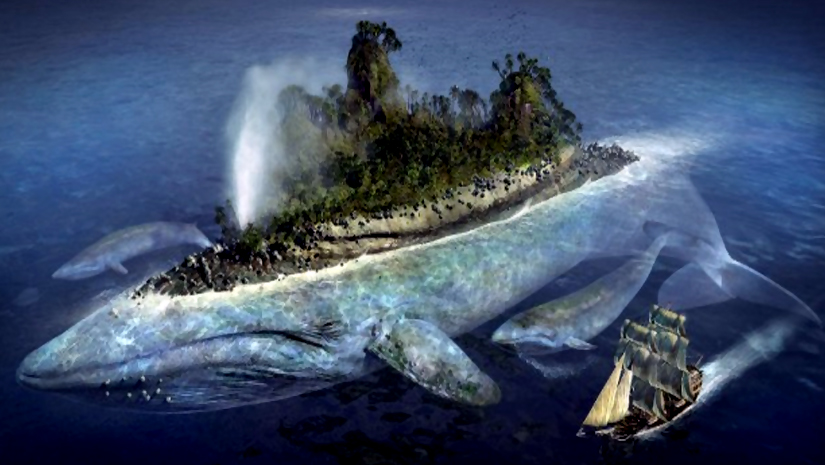 Mundo Tentacular: "Grande como uma Ilha" - Monstros Marinhos da ...