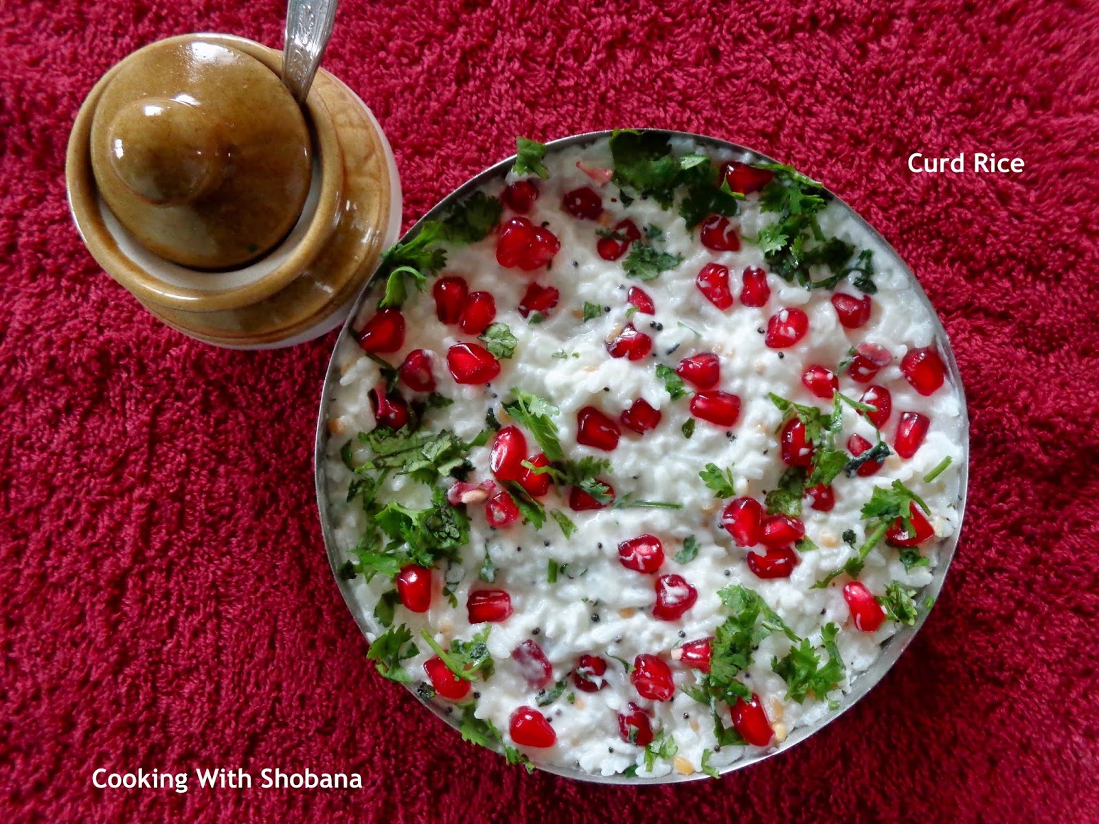 Cooking With Shobana : CURD RICE