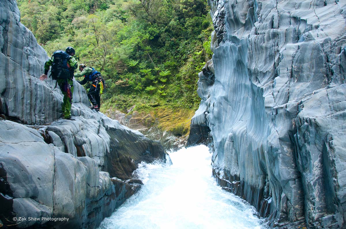 PASSION4ADVENTURE: The first descent of Toaroha Canyon, New Zealand