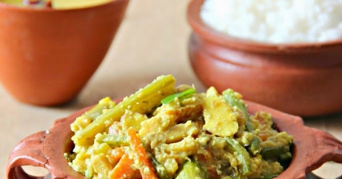 Avial / Traditional Kerala Avial/ Malabar Avial ~ Lincy's Cook Art