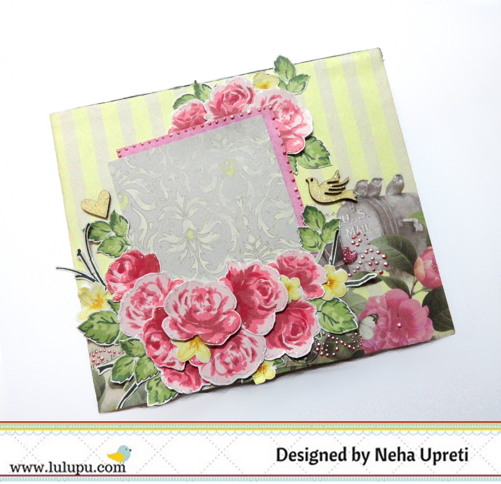 Lulupu - The Craft Lounge: Make a Mini: Z flap album tutorial