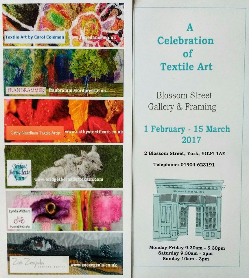 City of York branch of the Embroiderers' Guild: February Meeting ...