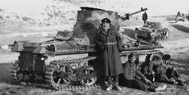 Armour force / Panssaroitu voima : Panzerkampfwagen I