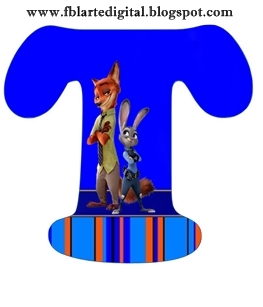 Alfabeto de Zootopia. - Oh my Alfabetos!