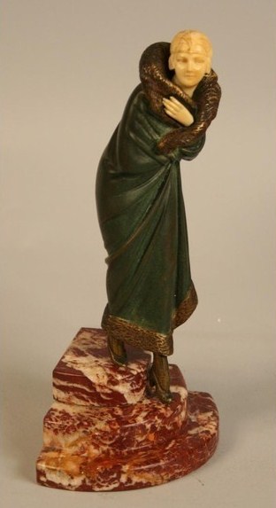 Ŧhe ₵oincidental Ðandy: Art Deco Exoticism: The Bronze & Ivory ...