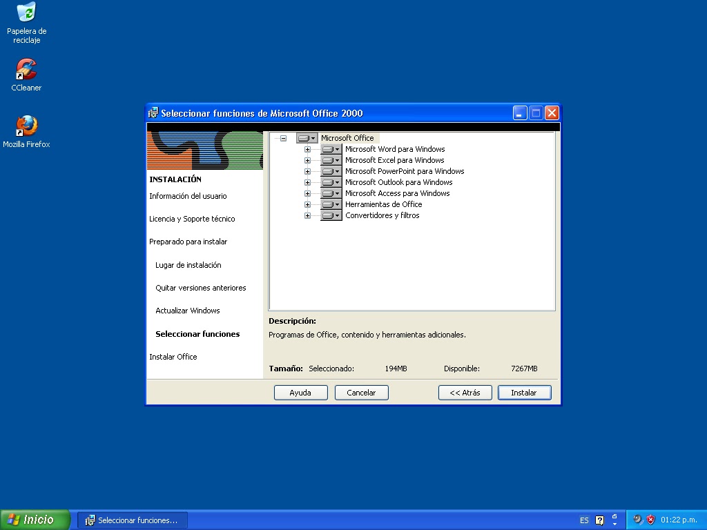Instalacion de Microsoft Office 2000 Professional | SoftWareMaNiaco.com