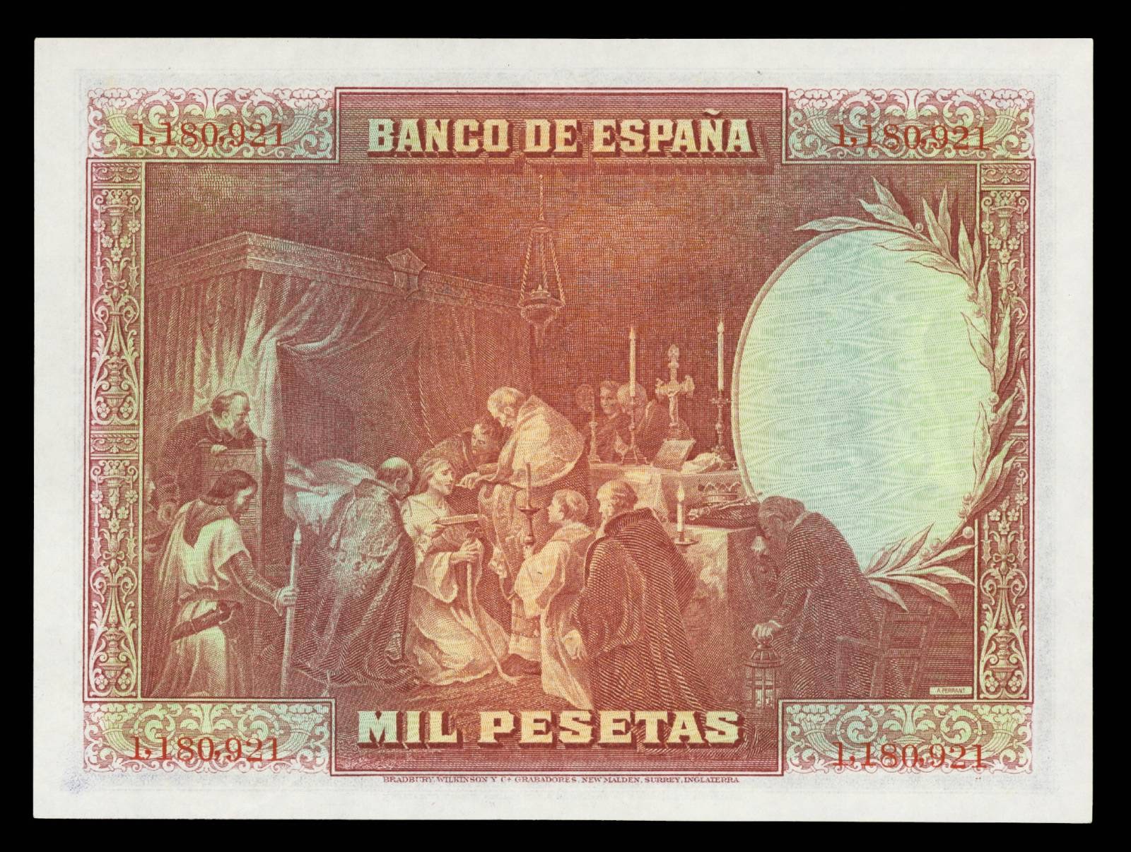Spain 1000 Pesetas banknote 1928|World Banknotes & Coins Pictures | Old ...