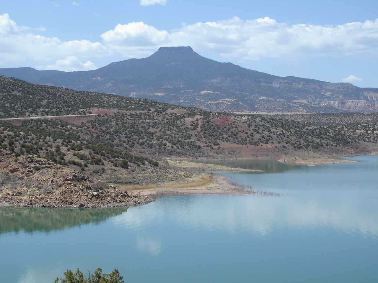 J and B and Lady Blue: Bandelier National Monument