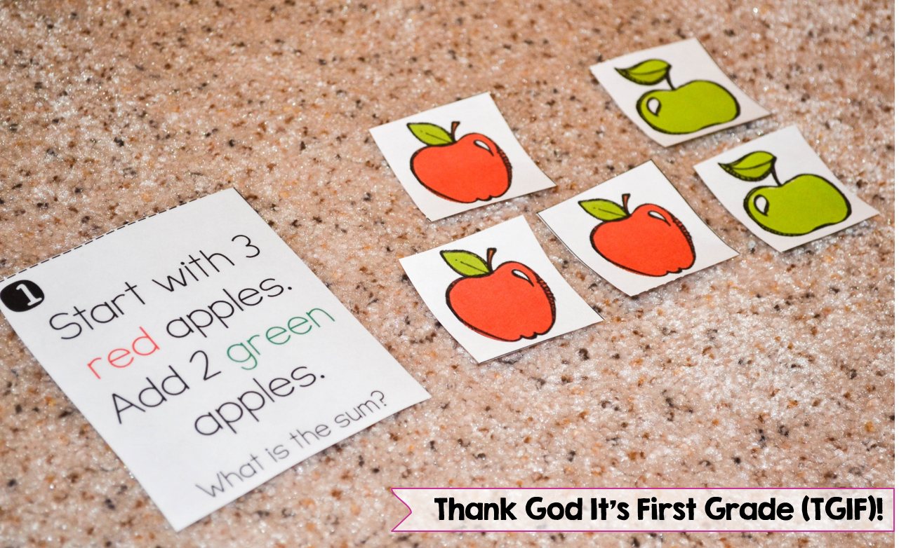 Apple Math! Math Games for the beginning of the year! - Susan Jones ...