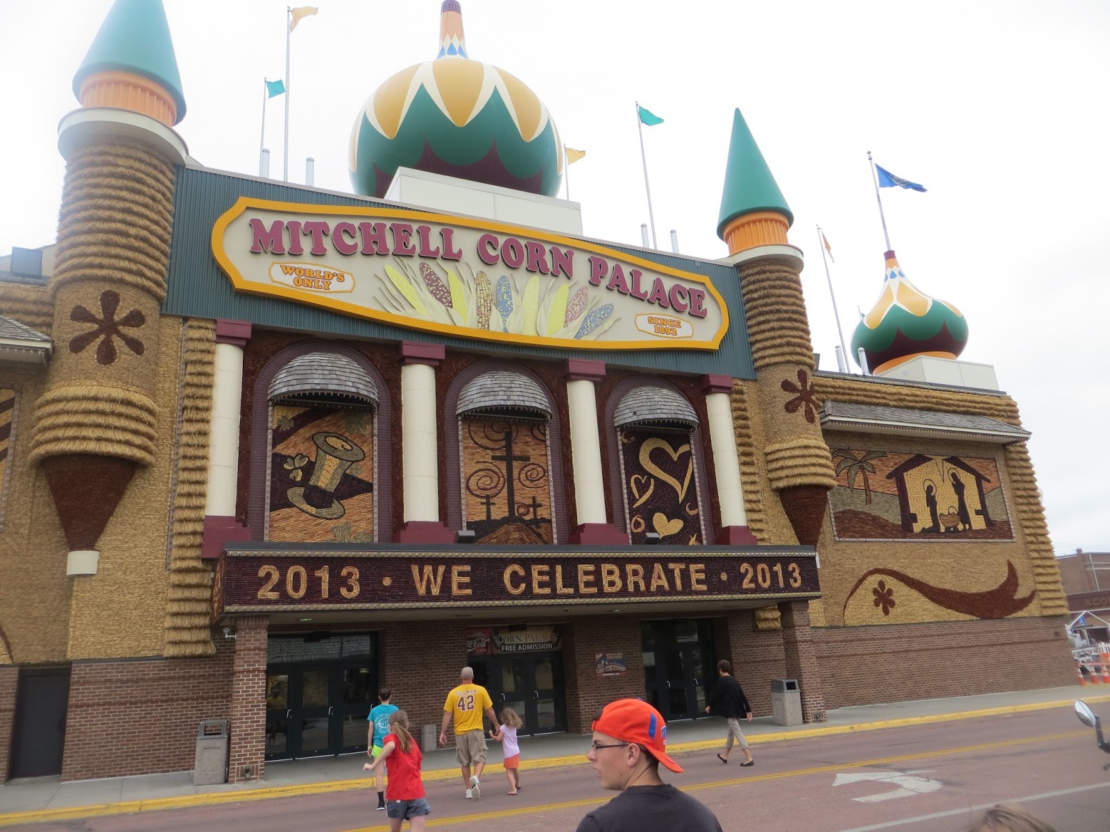 Something So Big: South Dakota Day 2, Part 1: THE Corn Palace!