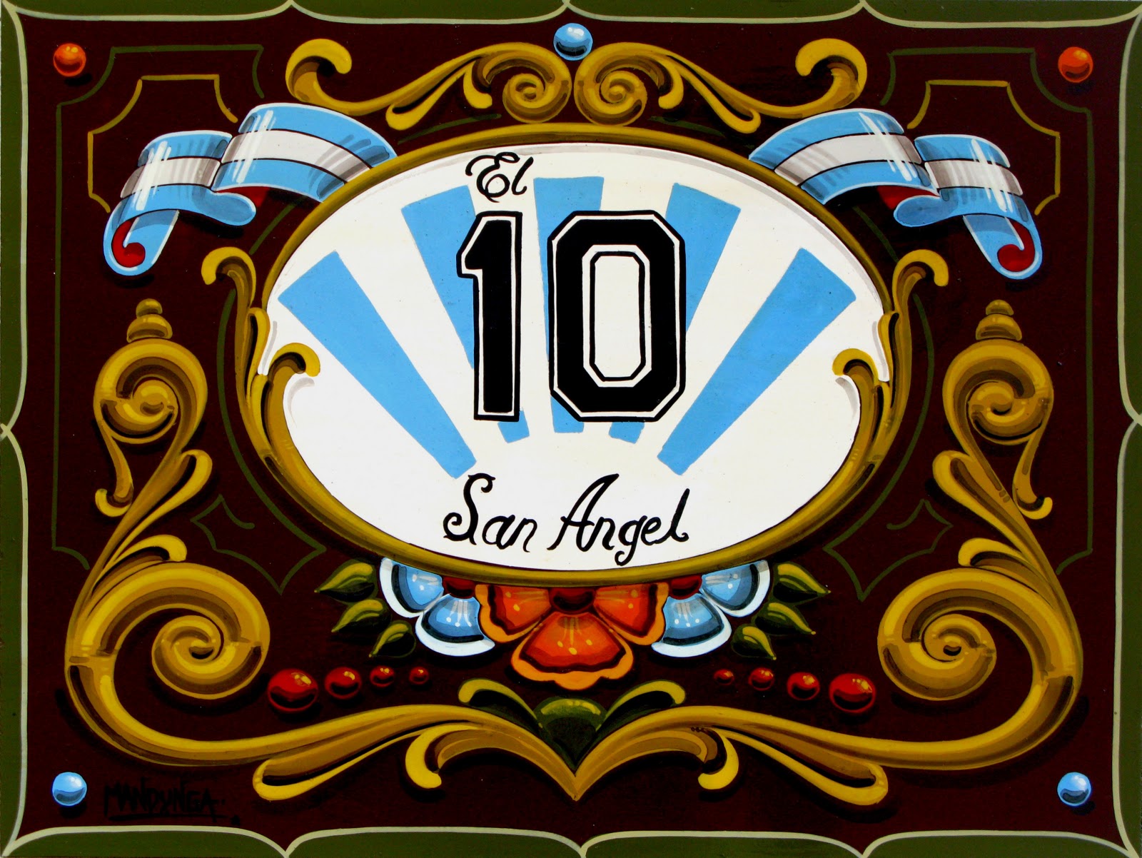 FILETEADO PORTEÑO: Carteles