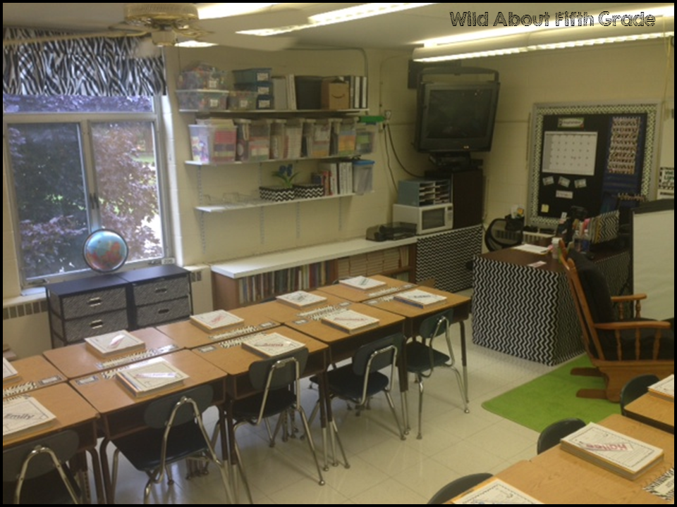 5th Grade Classroom Reveal and First Read Alouds | Wild about fifth grade