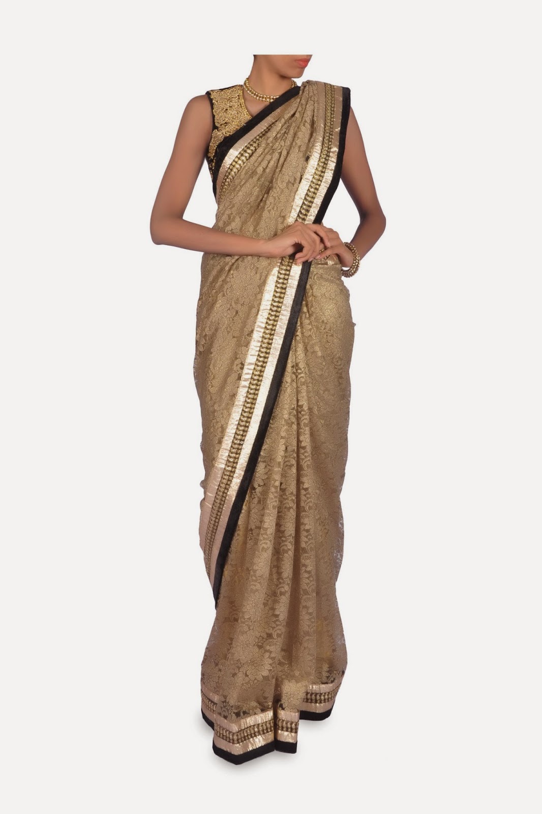 Buy Online Designer Indian Saris - Vega Fashion Mom
