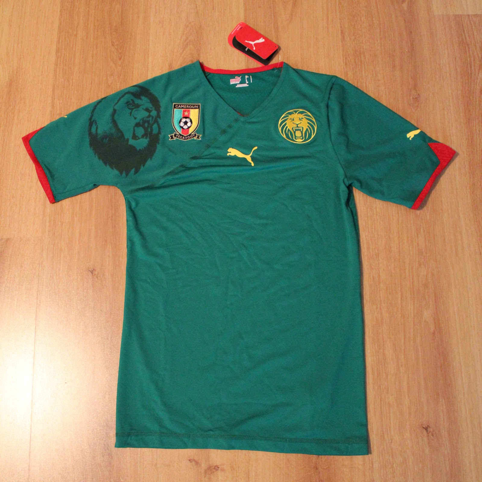 Solana's football shirt collection: Cameroon 2010/11 Home Kit - Limited ...