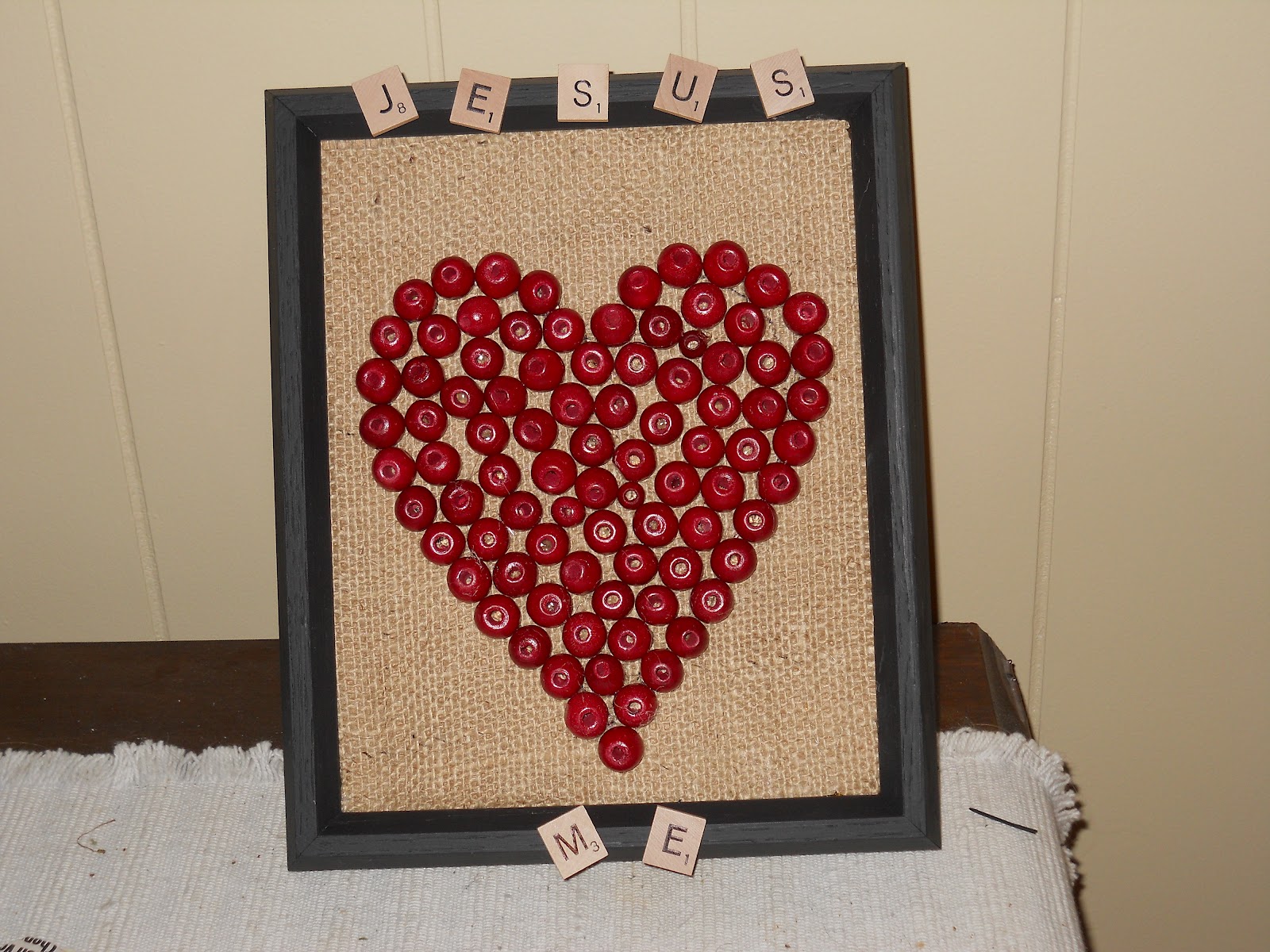 Creative Commotion: Beaded Heart