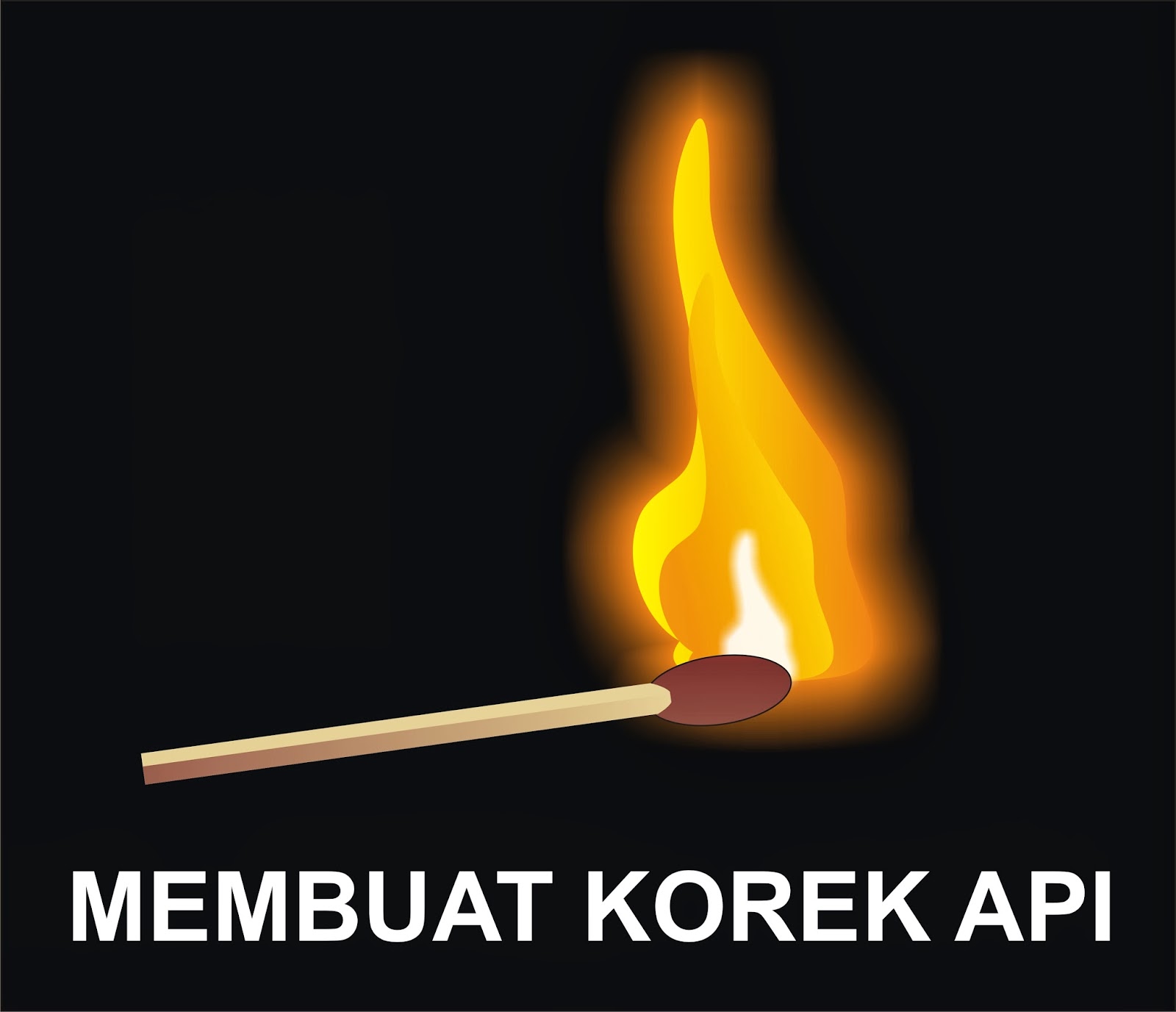 Membuat Korek Api dengan CorelDRAW