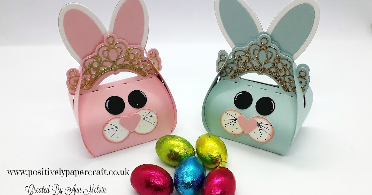 Positively papercraft: Adorable Easter Bunny Gift Box