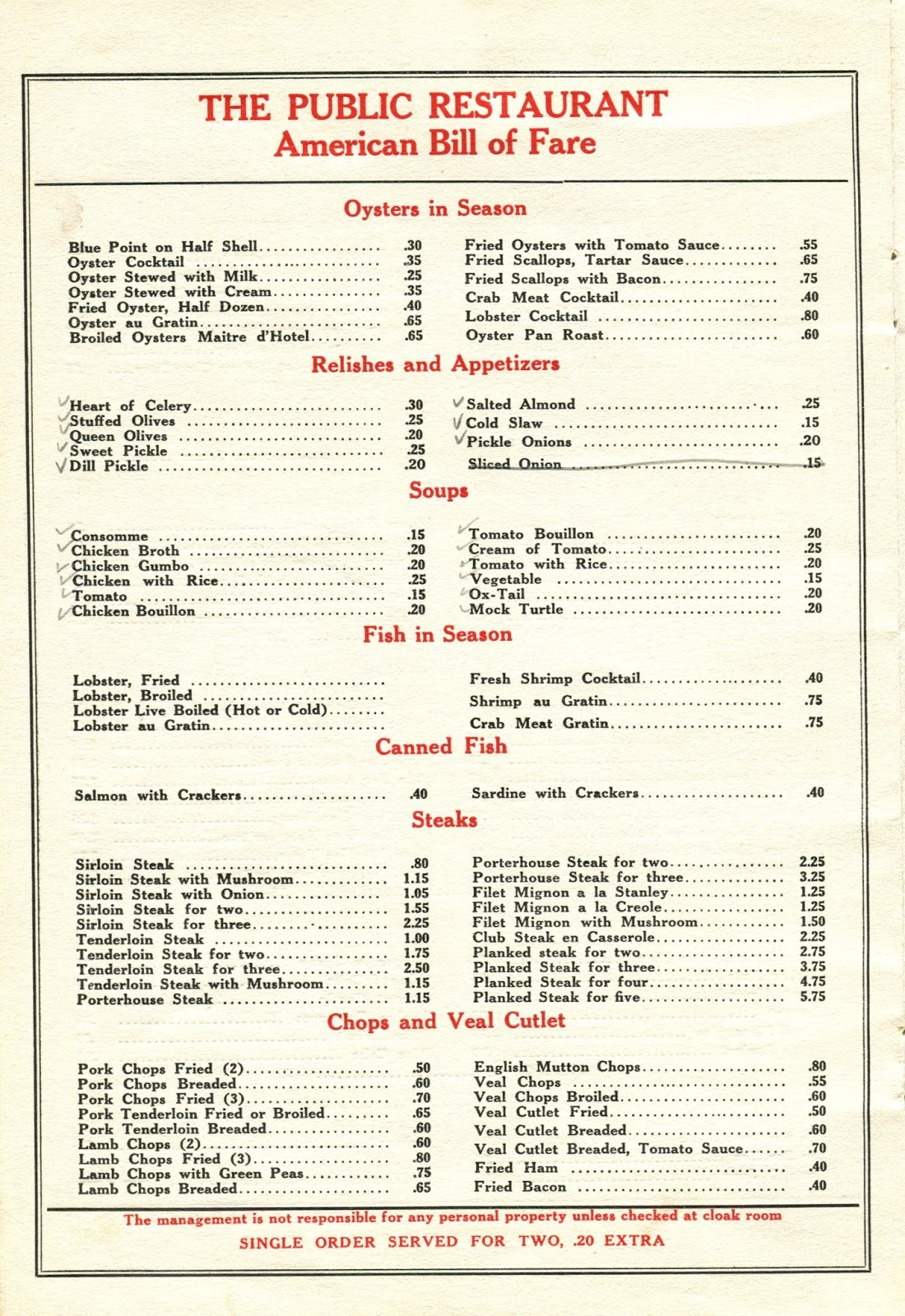 The American Menu: West Meets East