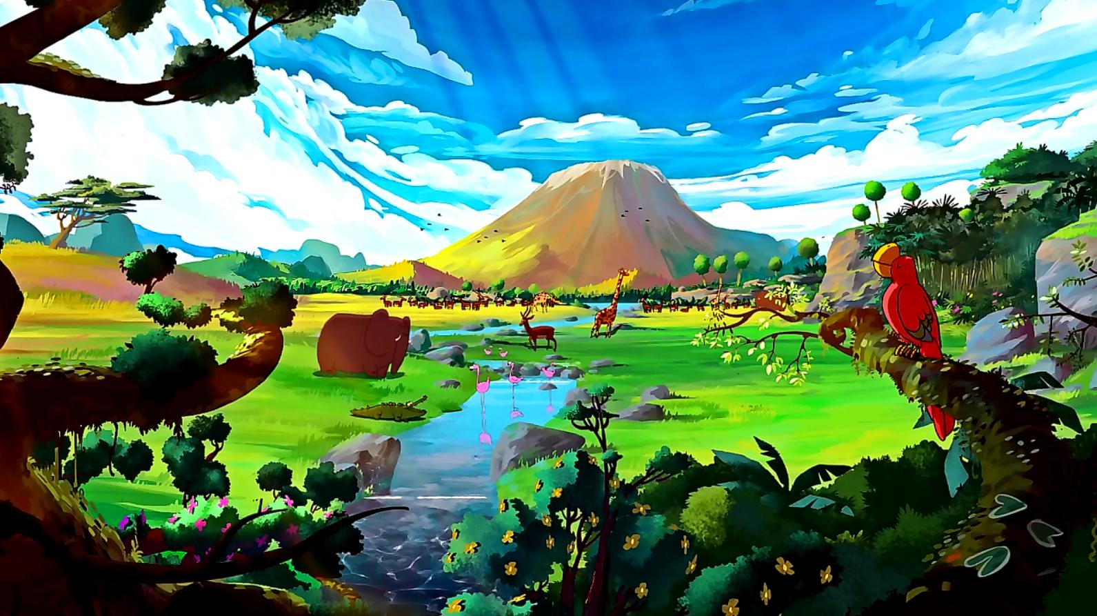 Hablemos un poco de todo: Colour, Tiji TV. Por Akama studio