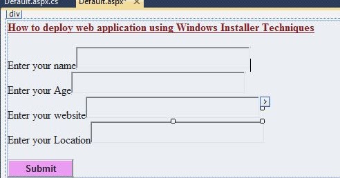 How to deploy a web application using Windows Installer Techniques in .NET Framework | MY.NET ...