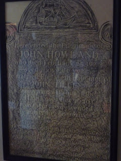 Nutfield Genealogy: Tombstone Tuesday - Some Pilgrims in Plymouth