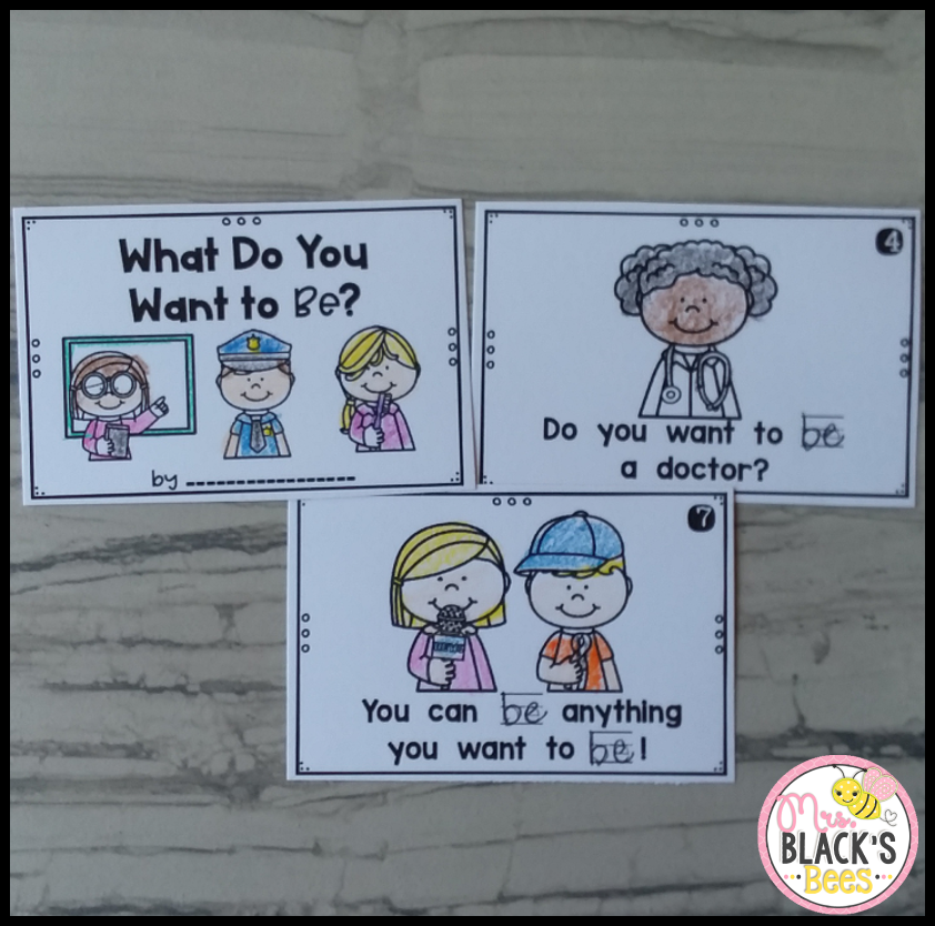 Emergent Readers- Plus a FREEBIE | Mrs. Black's Bees