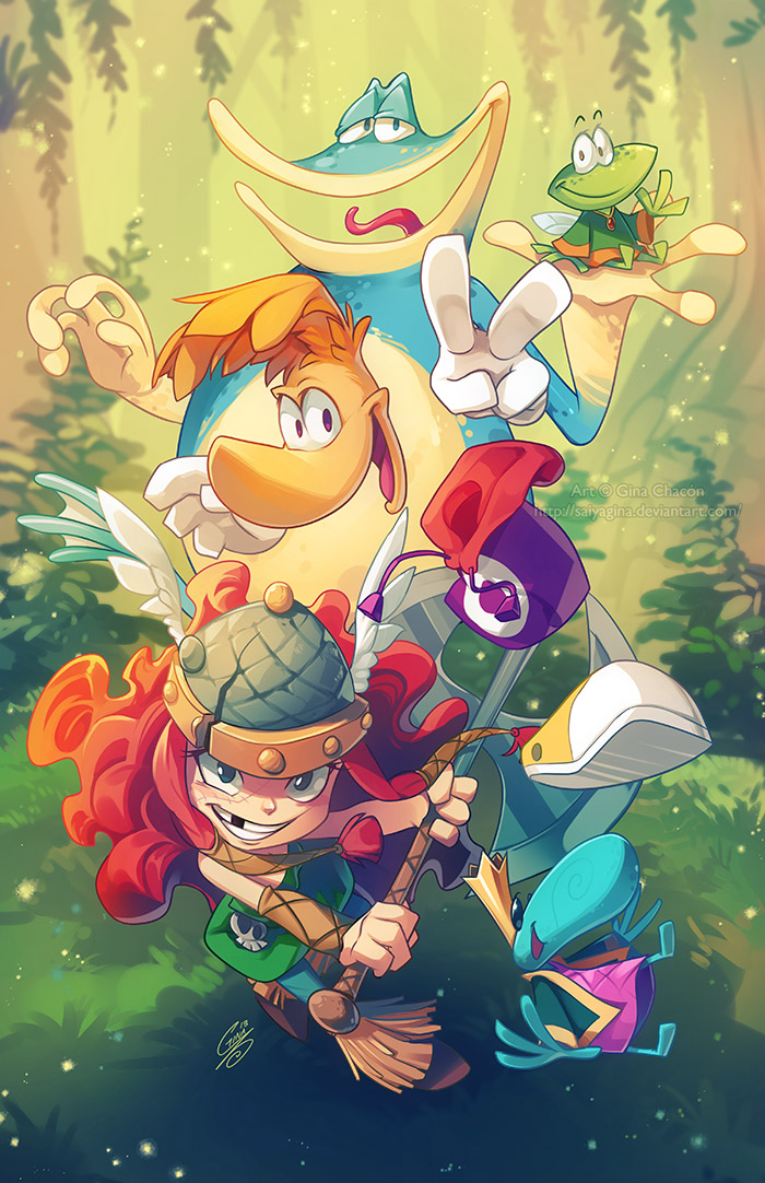 The Neverending: Rayman Legends Wii U