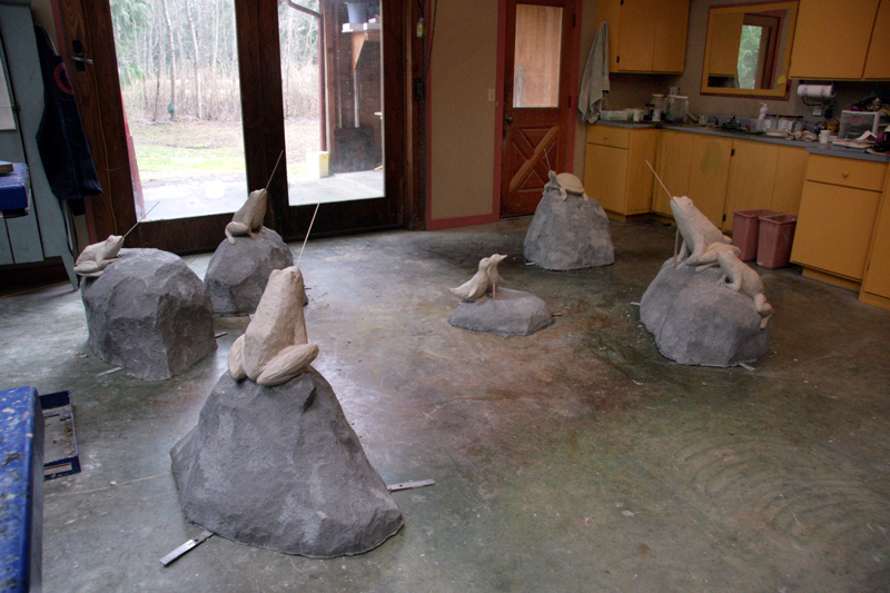 Georgia Gerber: Water Feature for the "The Grove at Shrewsbury"