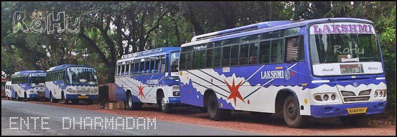 KANNUR PRIVATE BUSES: LAKSHMI BUS SERVICE - PRIDE OF KANNUR