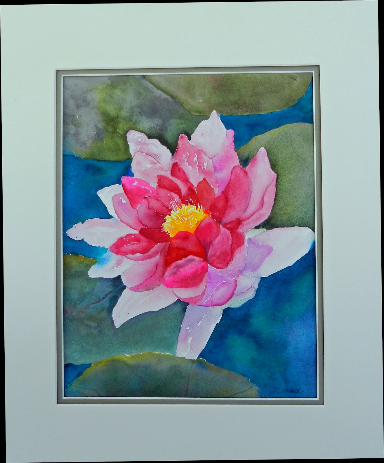 Diane Moore's Watercolors: "Water Lily!"