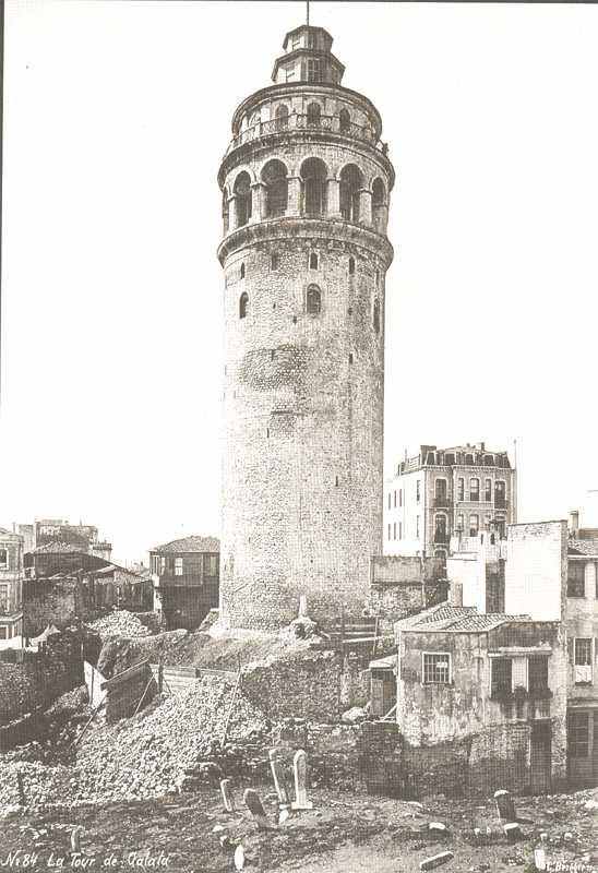Εις την Πόλιν: Πύργος του Γαλατά στα 1920- Galata Kulesi 1920