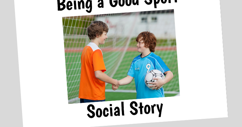 Being a Good Sport Social Story | And Next Comes L