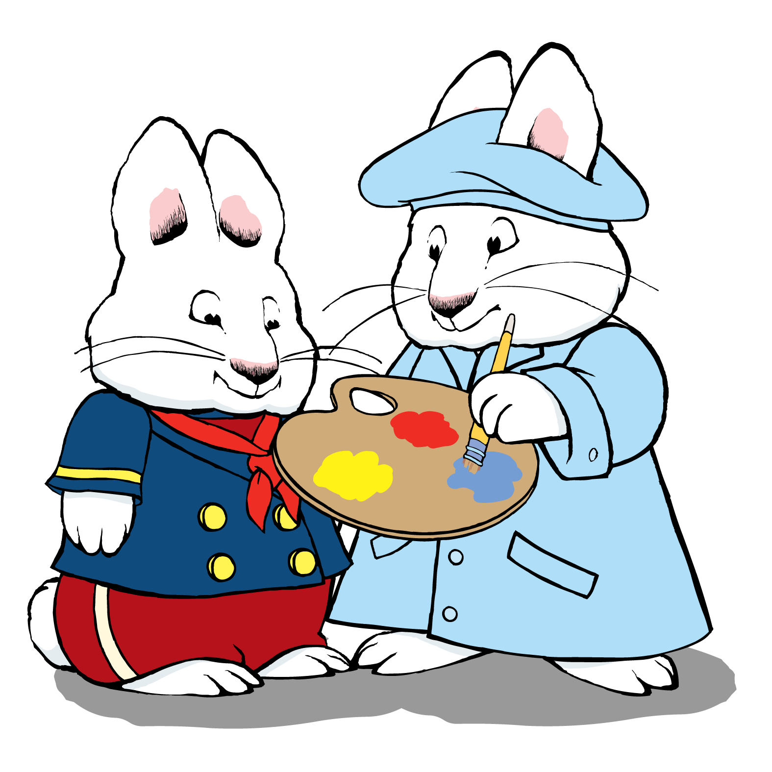 Cartoon Characters: Max & Ruby PNG