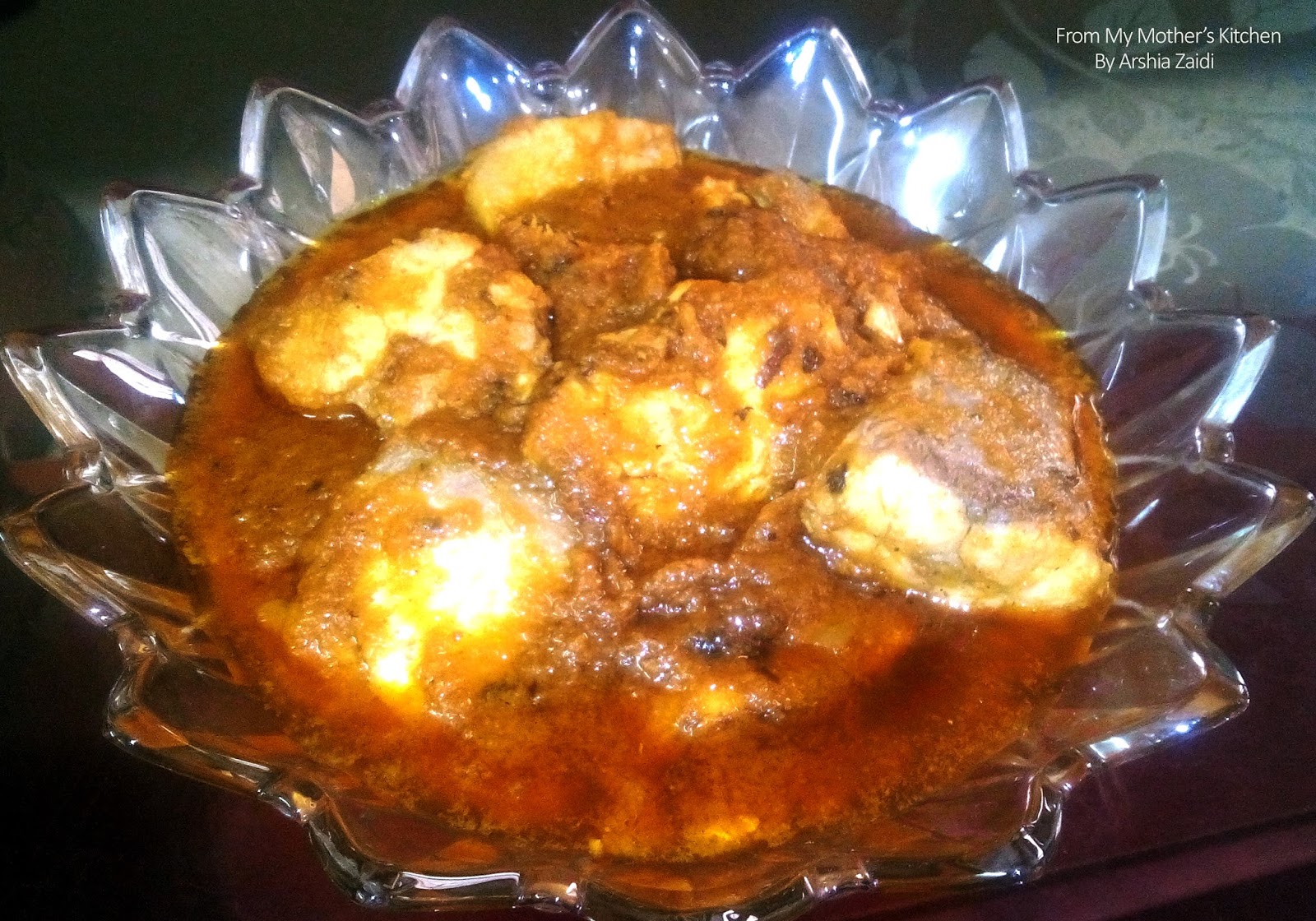 From My Mother's Kitchen: Fish Curry(Masale wali machli)